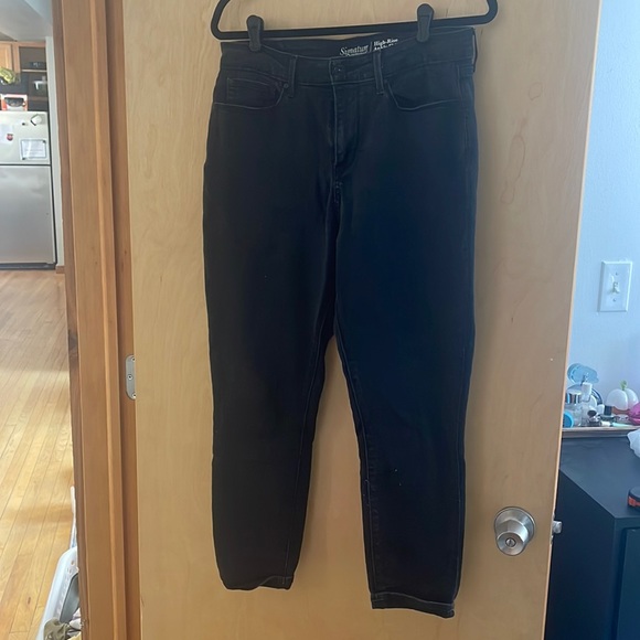 Signature by Levi Strauss | Jeans | Levi High Rise Black Denim | Poshmark